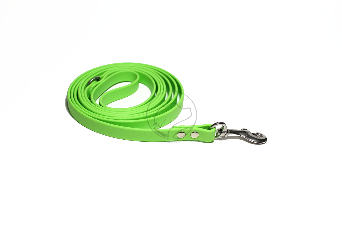 Lime Green Biothane Small Dog Leash – Dog Walkies.ca